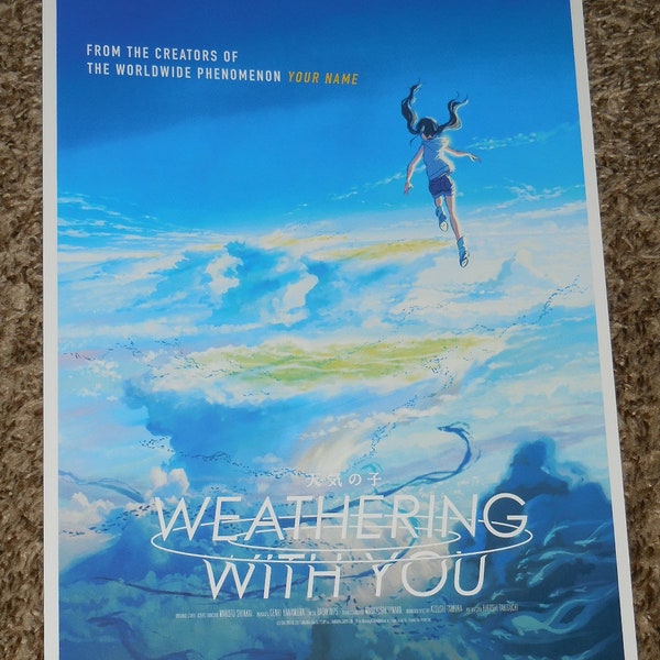Weathering With You Poster - Etsy