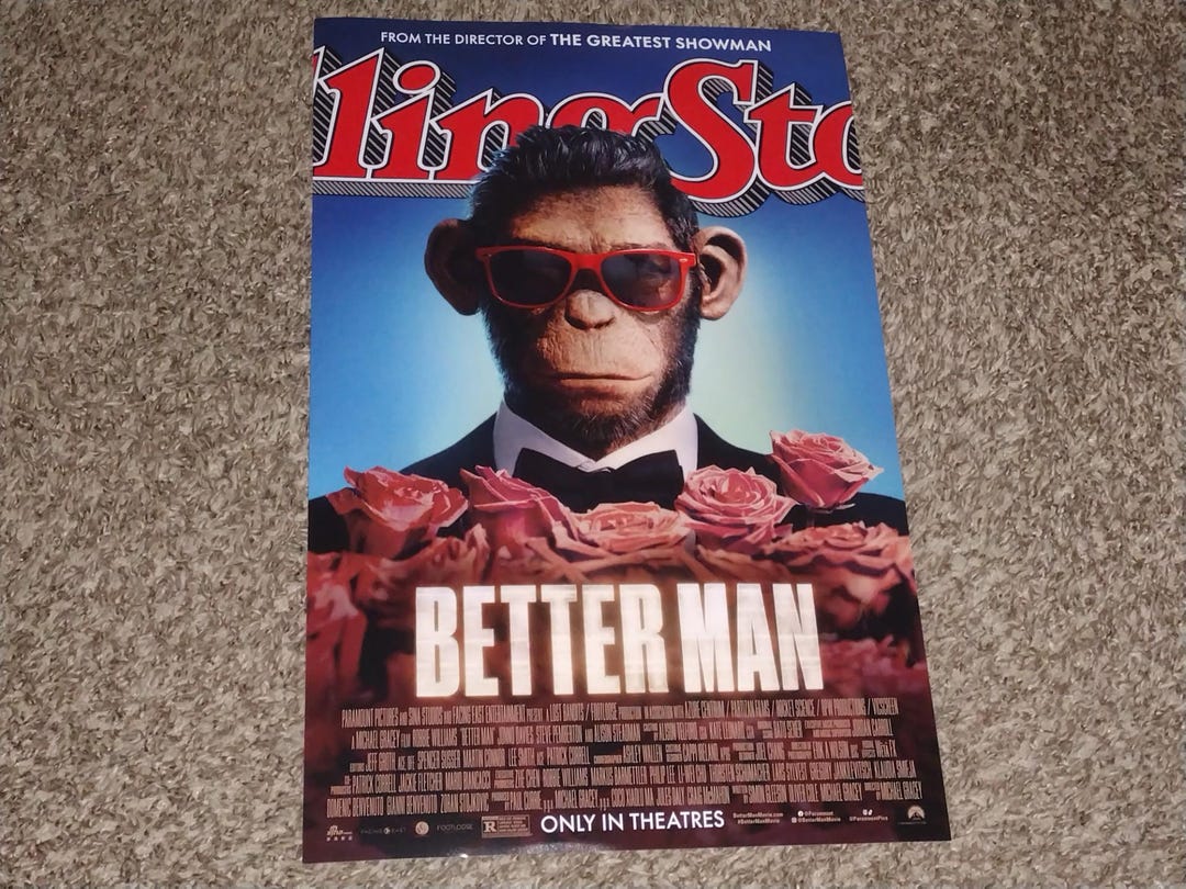 Better Man 11x17 Inch Movie POSTER - Etsy