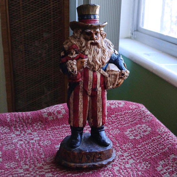 Uncle Sam Figurine - Etsy