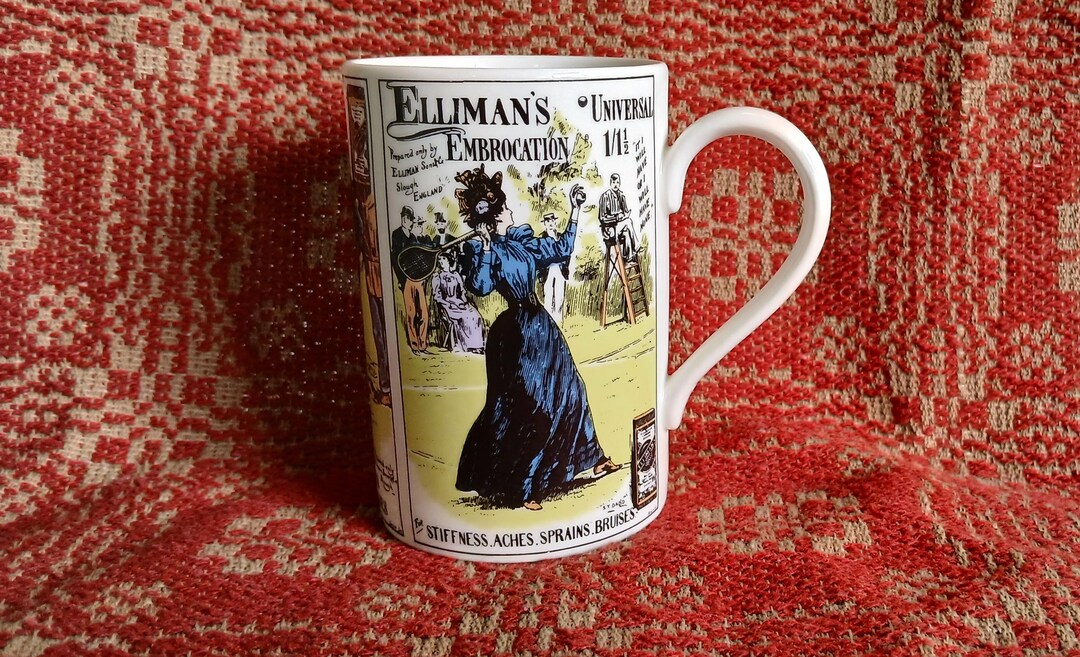 Vintage Scotland Dunoon Victorian Advertisements Stoneware Mug - Etsy