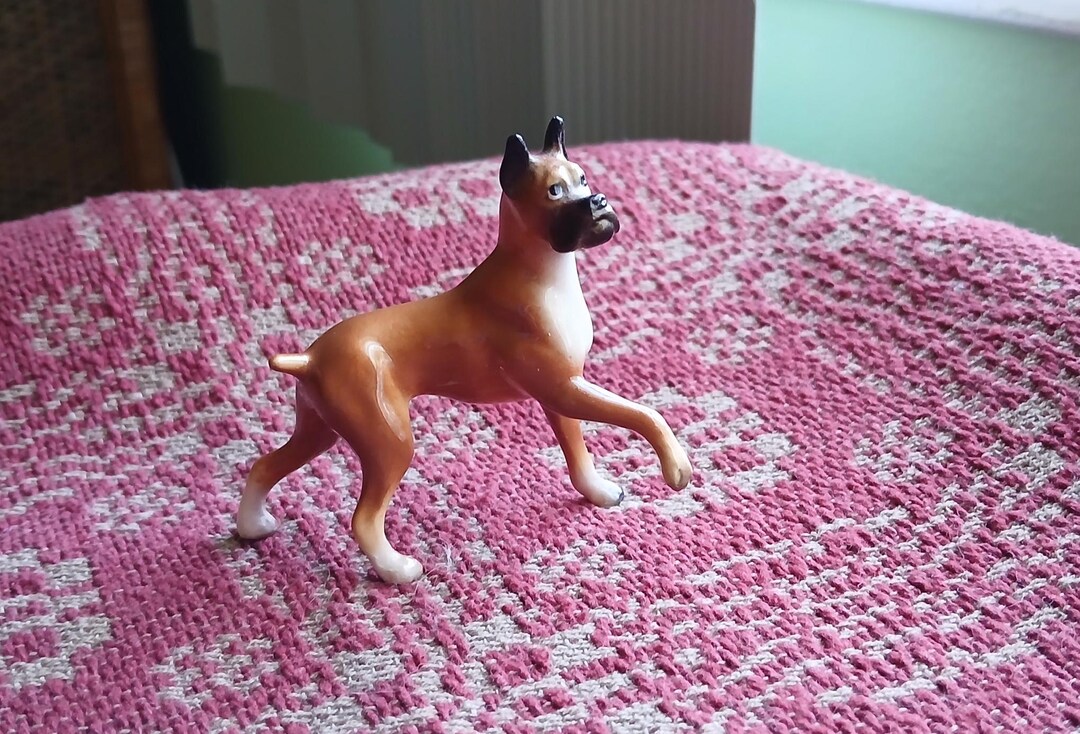 Hagen-renaker Ceramic Boxer Figurine - Etsy
