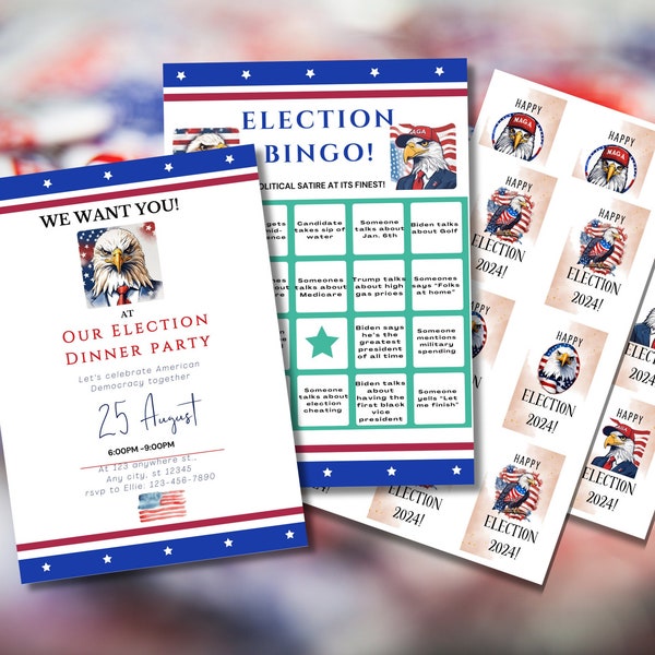 Trump Party Invitations - Etsy