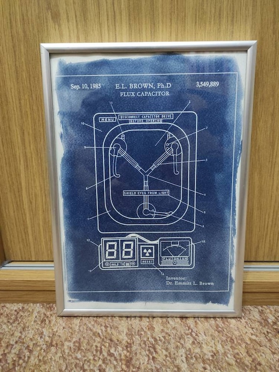 Back To The Future Flux Capacitor Drawing