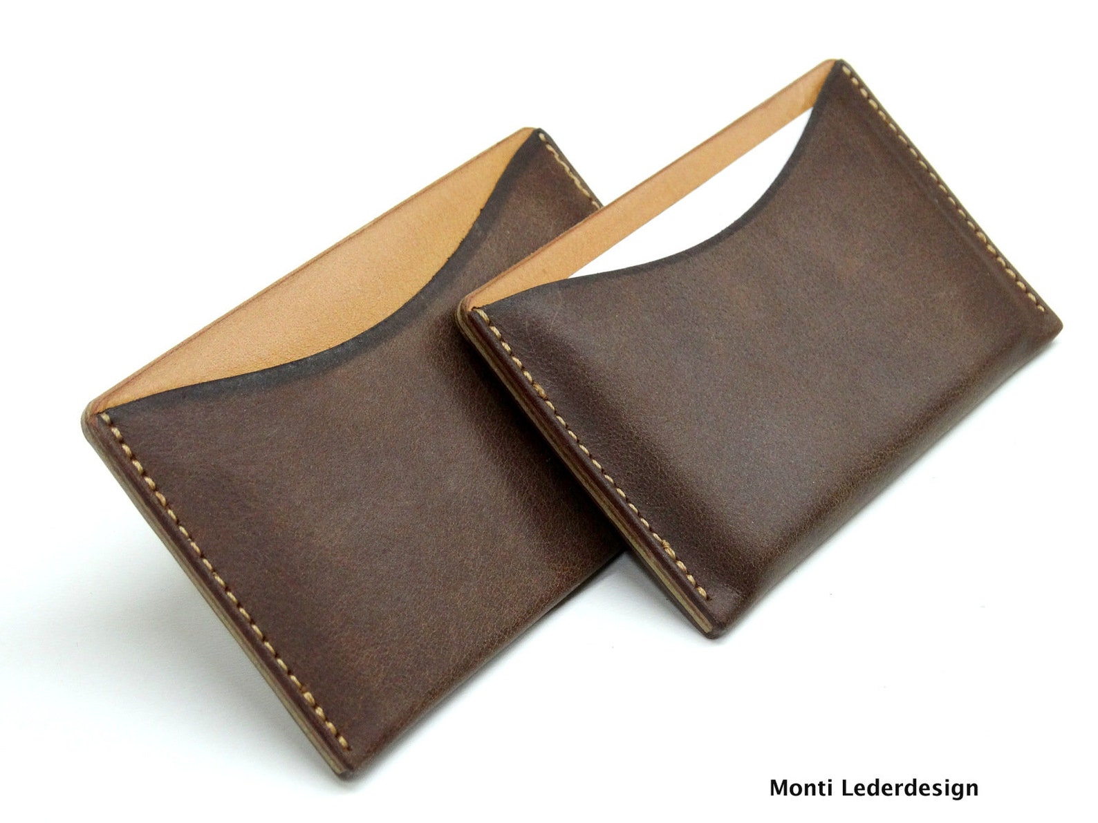 Business Card Case Leather Credit Card Case Business Card - Etsy