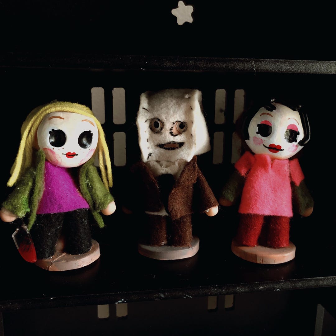 Is Tamara Home Horror Art Doll Set of Three - Etsy