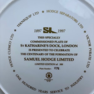 Samuel Hodge Limited Edition Exclusive Limited Edition Porcelain ...