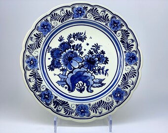 Collectibles Collectible Plates Vintage DELFT BLUE Collectible Hand ...
