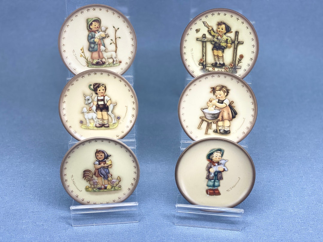 William Goebel Germany Collection Plates, Annual Plaquette Authentic ...