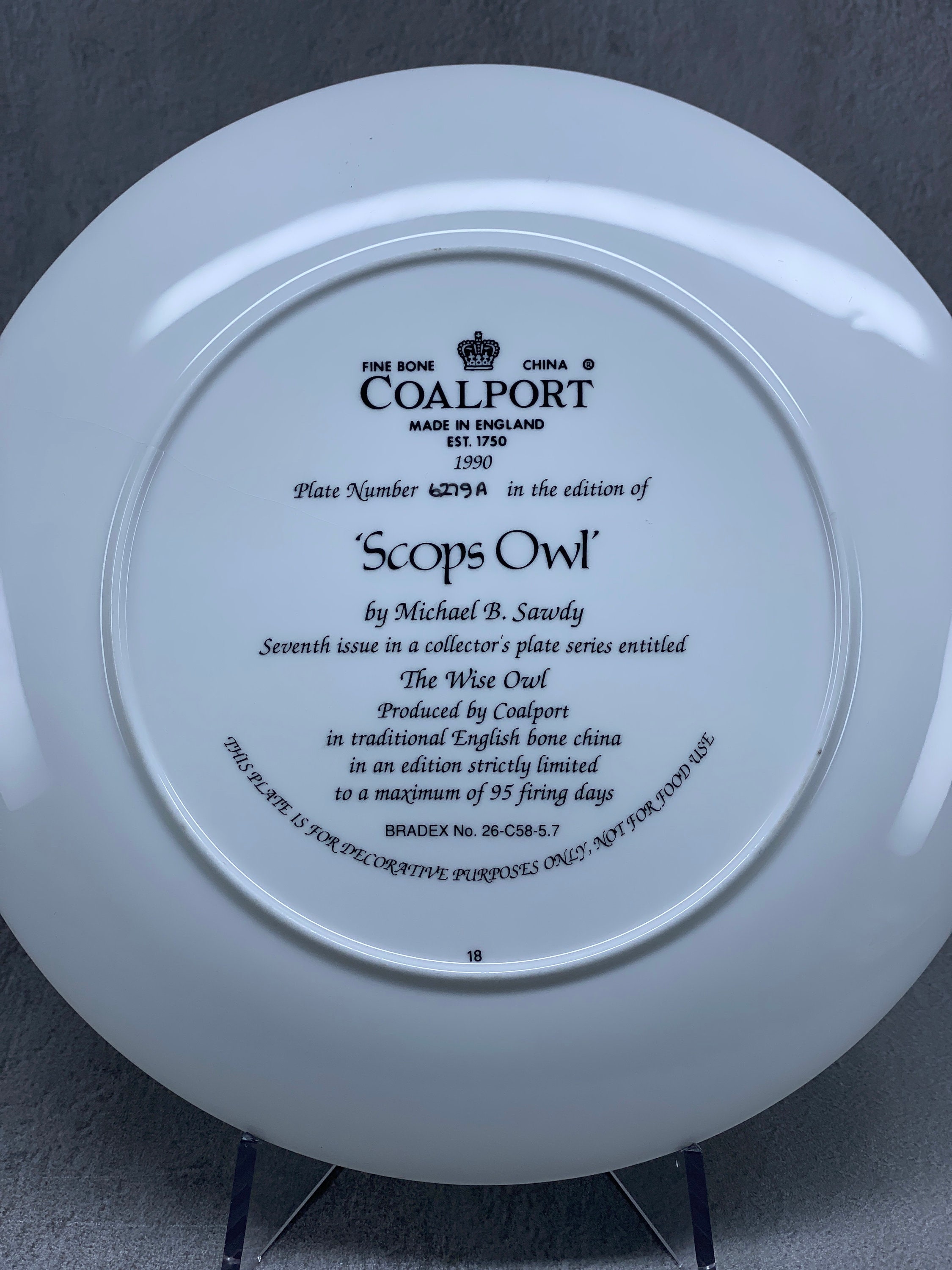 Collectible Plates Collectibles Art & Collectibles Made In England ...