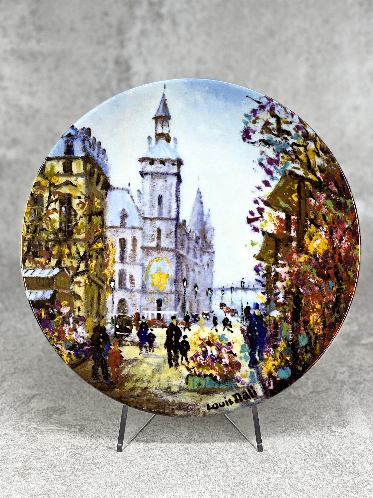 PORCELAINE DE LIMOGES France Paris Limited Edition Collectors Wall ...