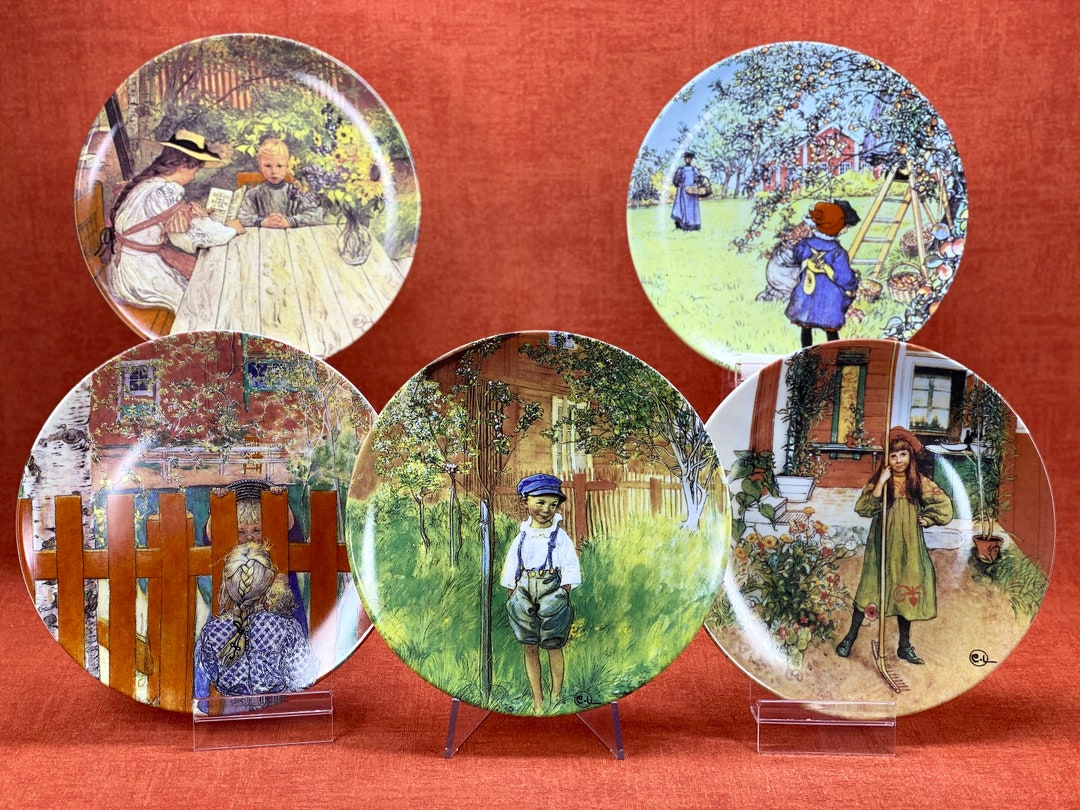 Rorstrand Porcelain Plate Collection "the Children in Sundborn" by ...