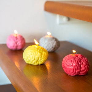 Human Brain Candle, Halloween Wedding Favors Unique Candles, Perfect ...