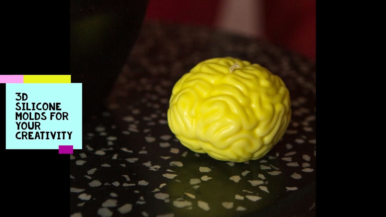 Human Brain 3D Silicone Mold Brain Mold for Creating Candles - Etsy
