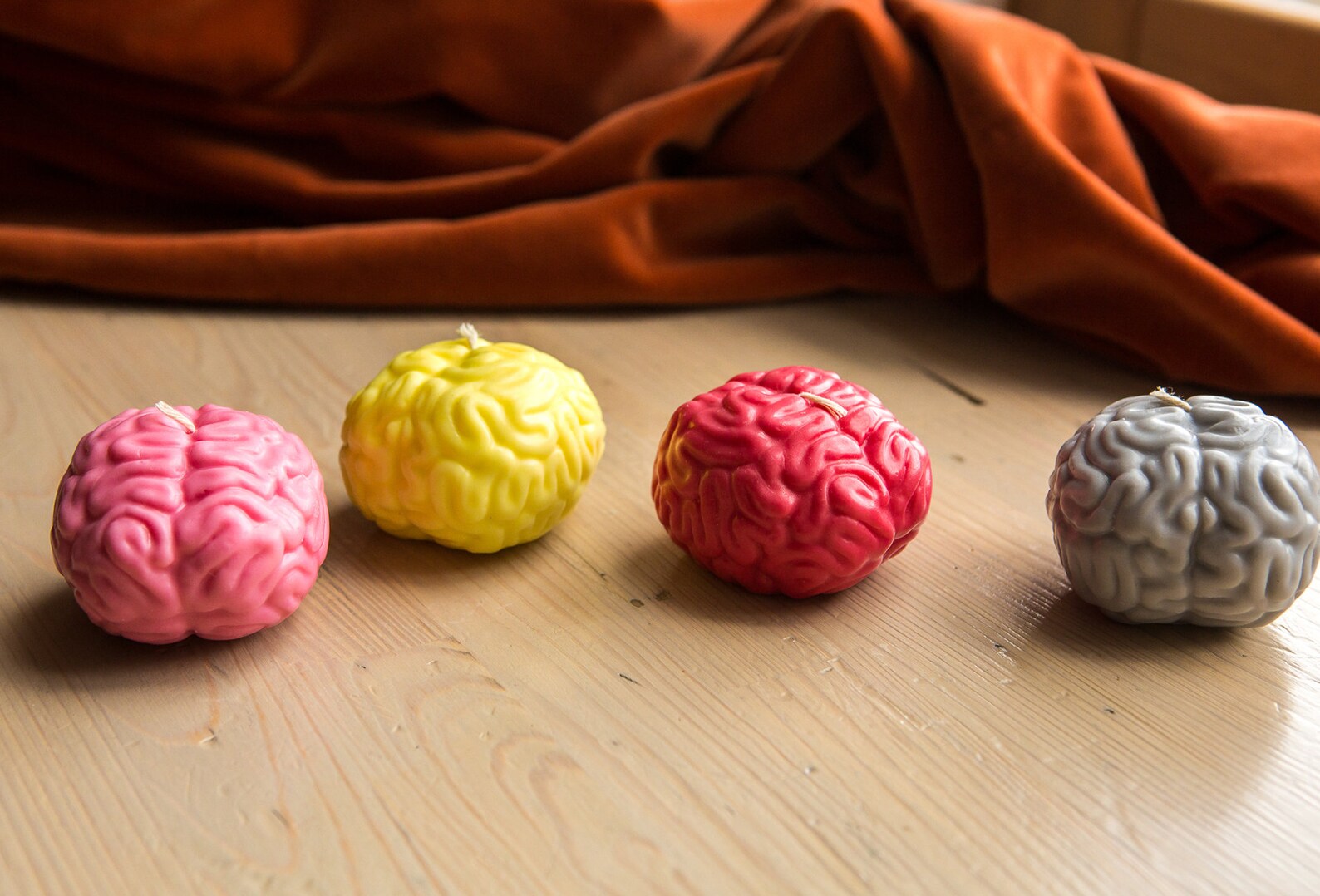 Human Brain Candle in Skull Candle Holder Color Human Brain - Etsy UK