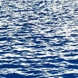 Colossal Sea Cyanotype (100x70cm) Meaningful Wedding Gift, Painting for ...