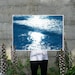 2020 Original Cyanotype on Watercolor Paper of Pacific Sunset Waves ...