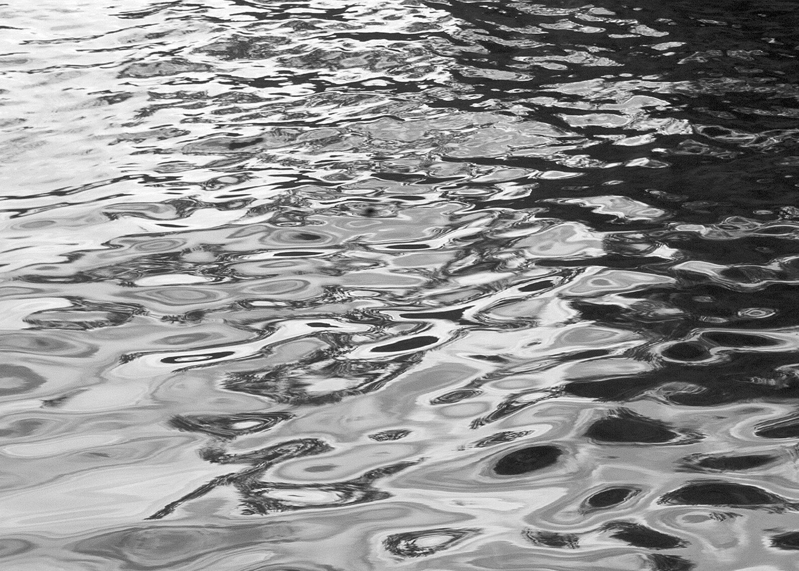 Black and White Abstract Giclée of Black Sea Rhythms - Etsy