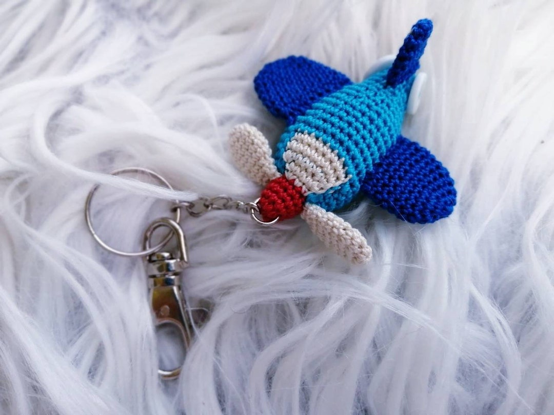 Airplane Keychain/airplane Charm /airplane Keyfob/gift for Pilot/4th ...