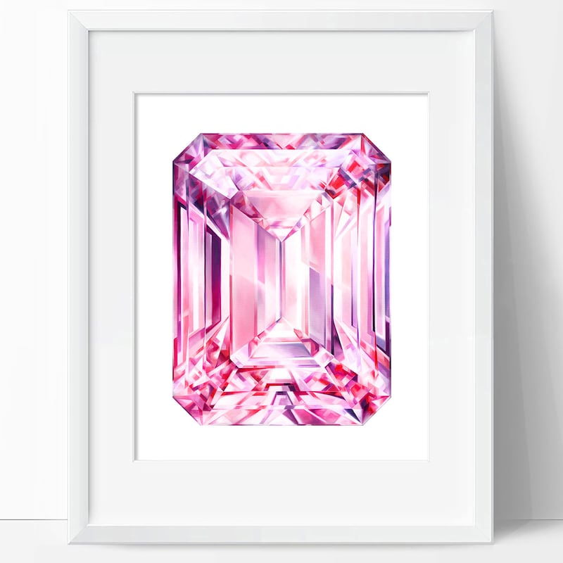 Gemstone Chart Poster - Etsy