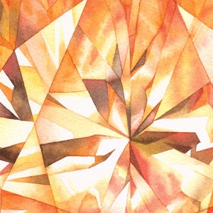 Citrine Gemstone Printable Art - for Personal Use, Wall Art Print ...