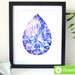 Set of 24 Gemstone Vinyl Stickers, Laptop Stickers, Gem Stickers ...