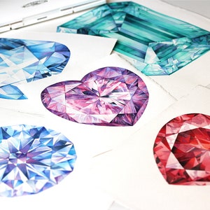 Citrine Gemstone Printable Art - for Personal Use, Wall Art Print ...