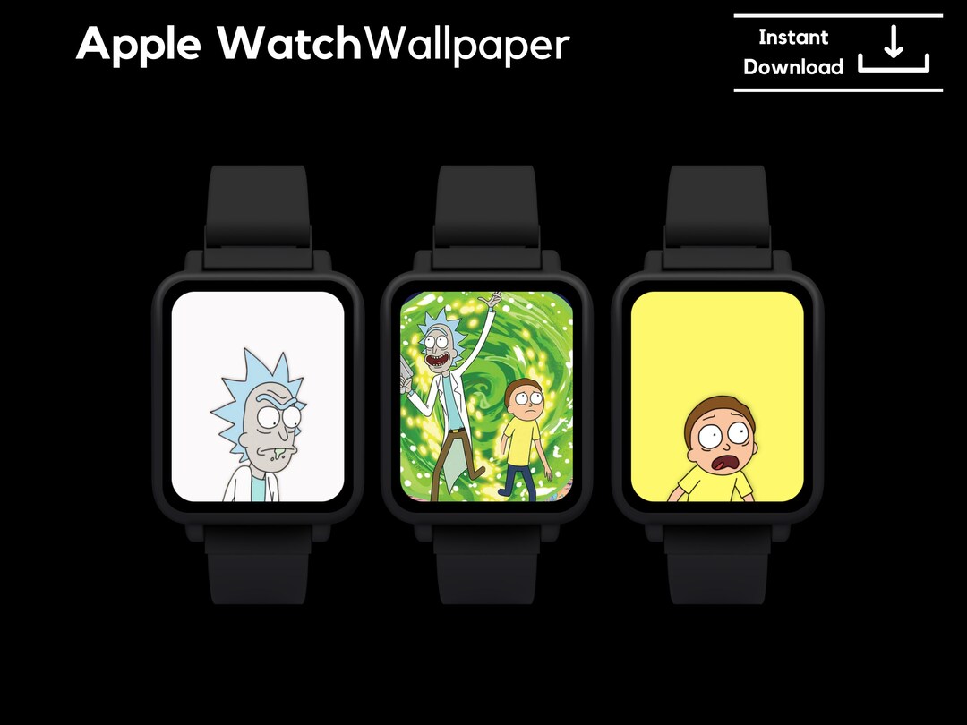 Rick and Morty Characters Watch Wallpaper, Watch Background, Watch ...