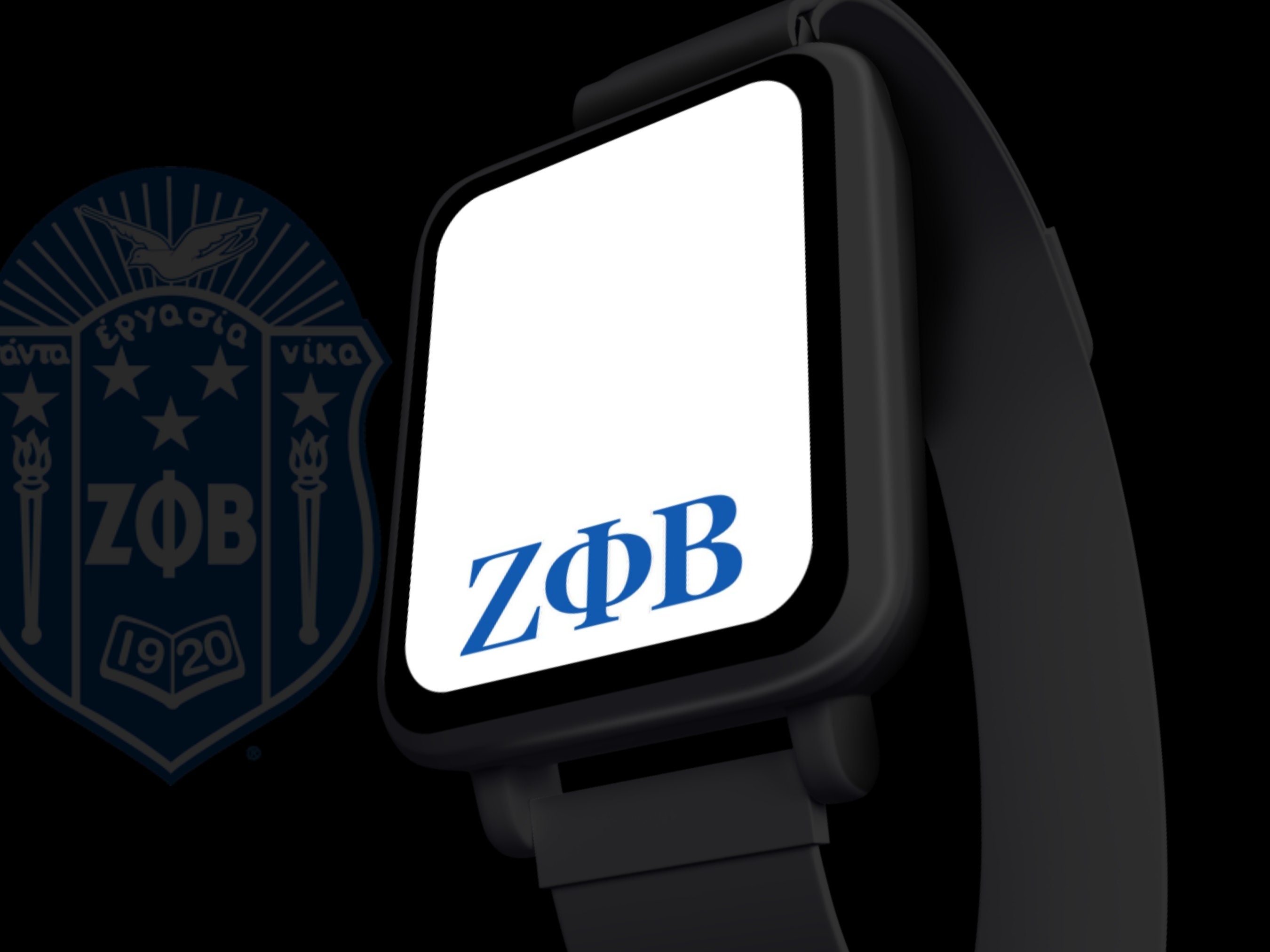 Zeta Phi Beta Sorority, Inc. Apple Watch Wallpaper Background | Digital ...
