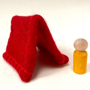 Red Tent Camping Play Set Waldorf Nature Table Display - Etsy