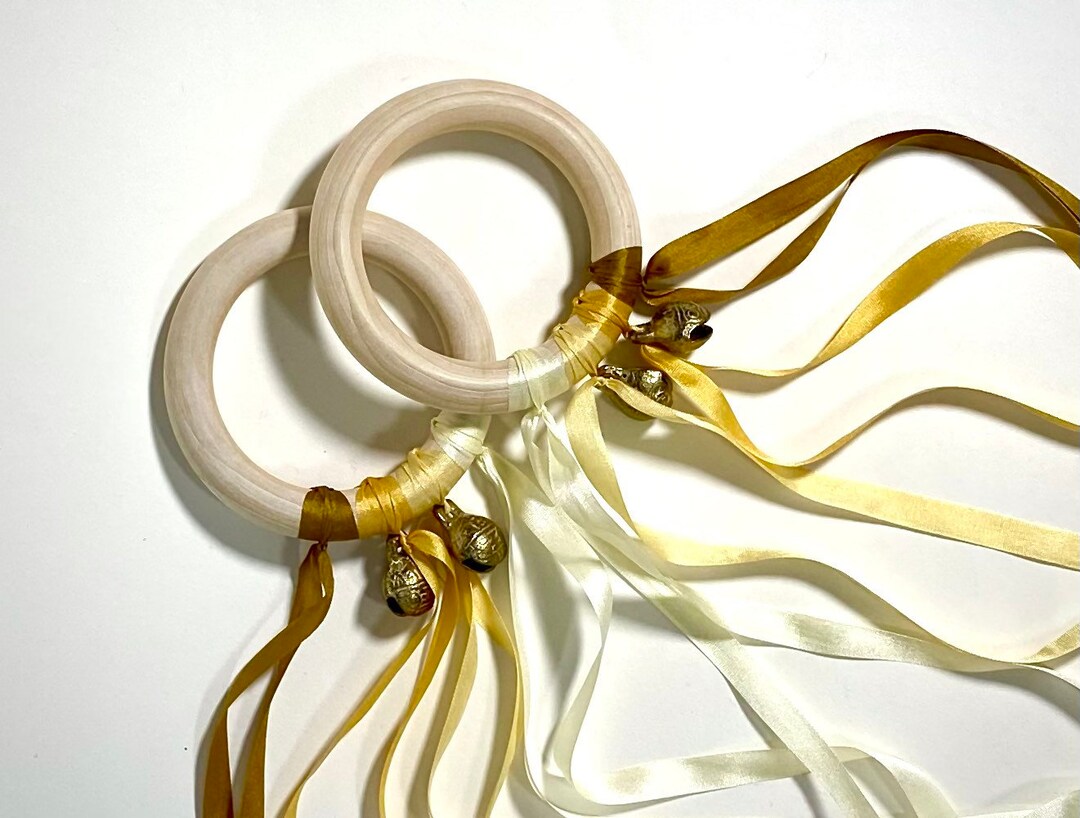 2 Genuine SILK Hand Kites Silk With Bells Waldorf Hand - Etsy UK