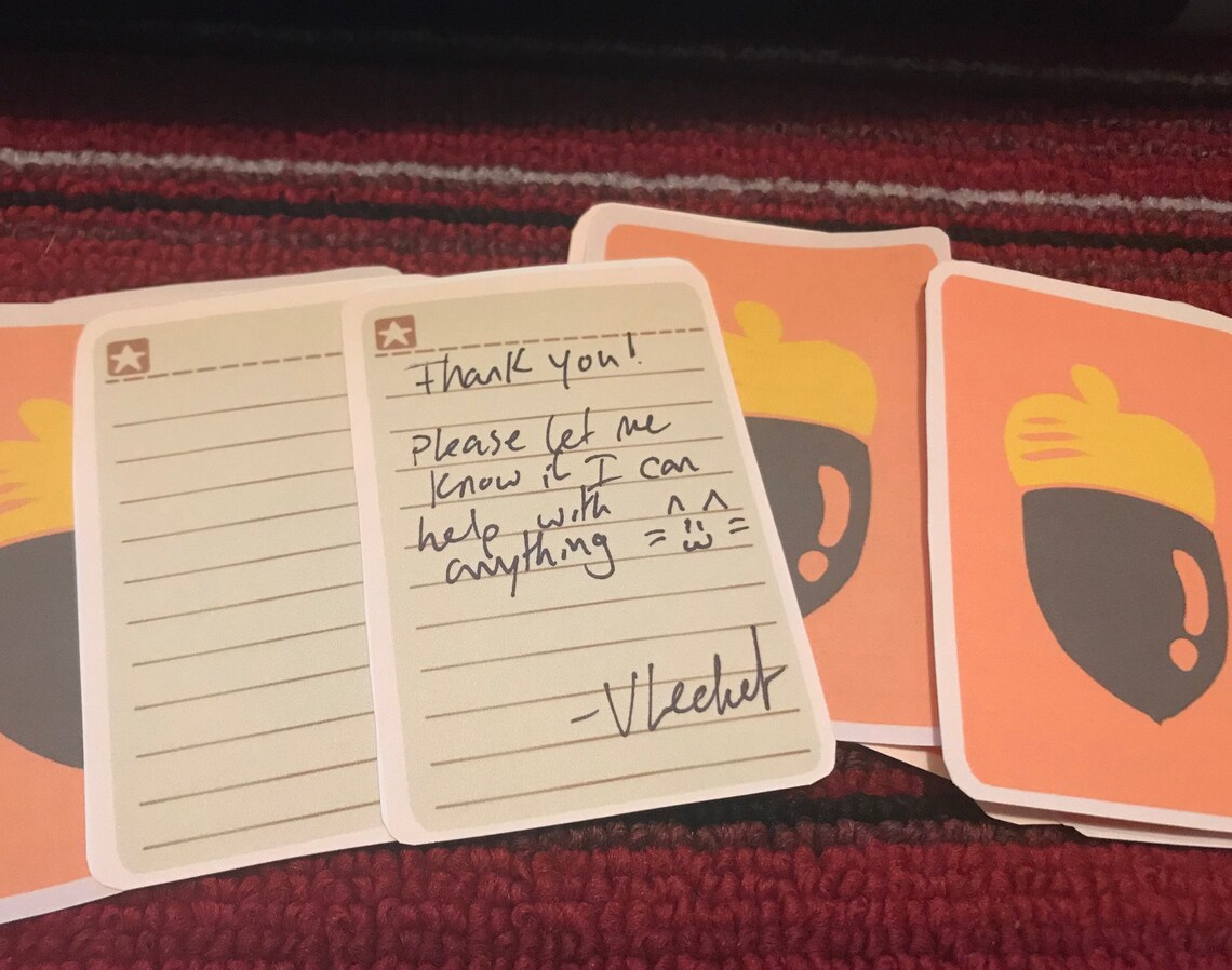 Animal Crossing DIY Recipe Notecards // Printable Stationary | Etsy