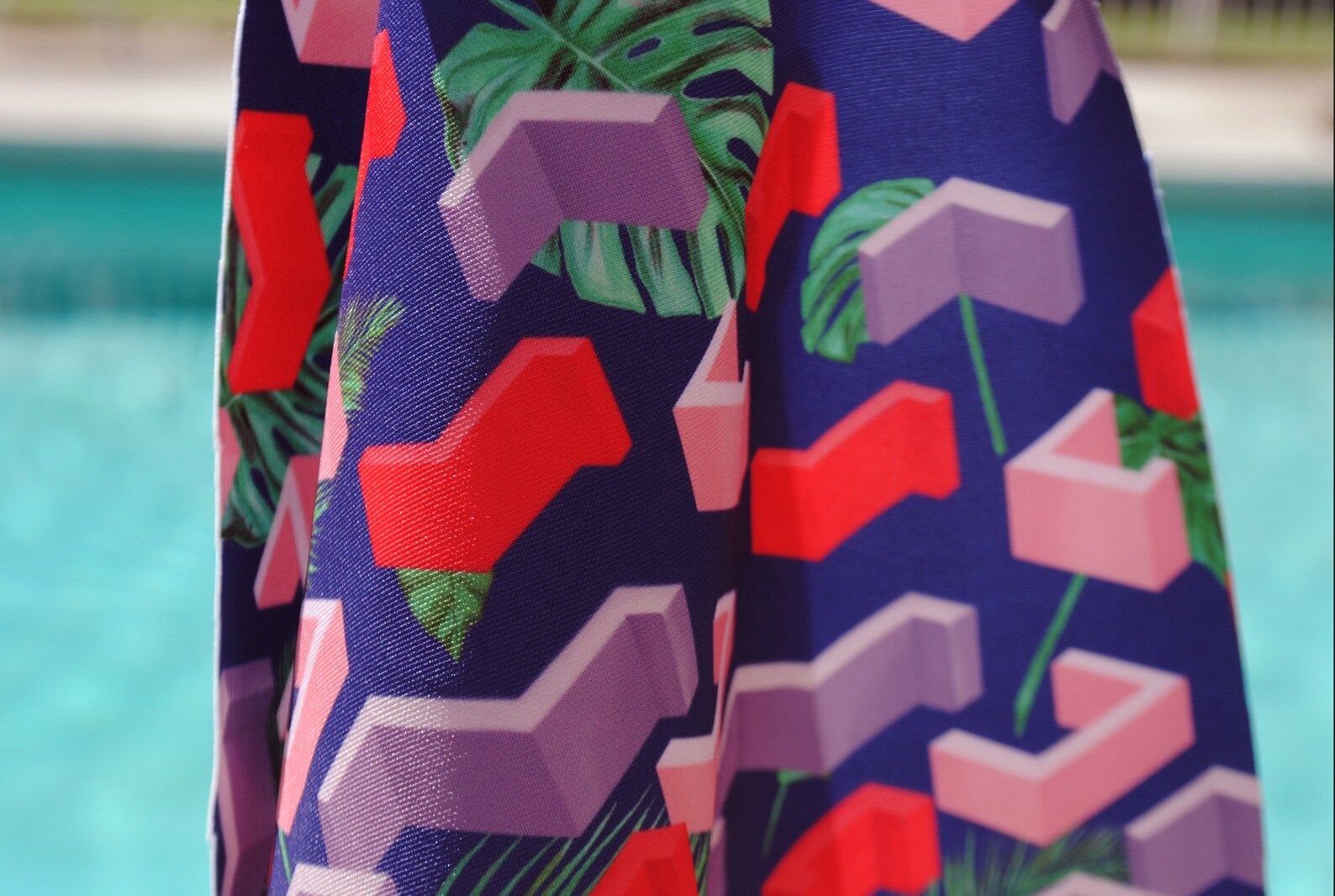 Tetris and Plants Printed Dress - Etsy