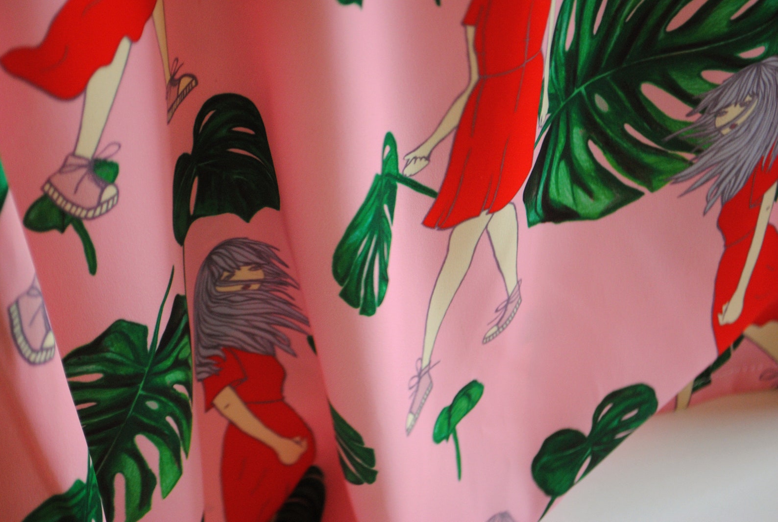 Tetris and Plants Printed Dress - Etsy