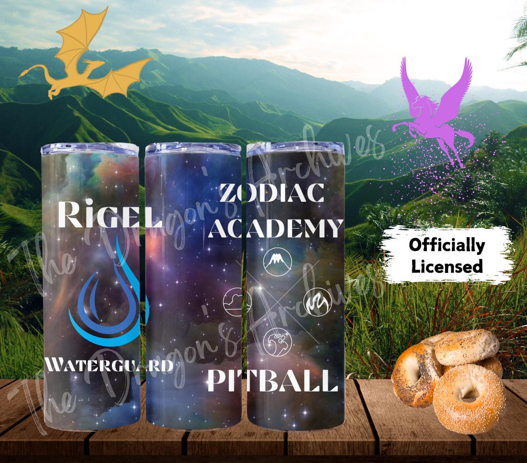 Zodiac Academy za Pitball Rigel 20oz Skinny Insulated Tumbler ...