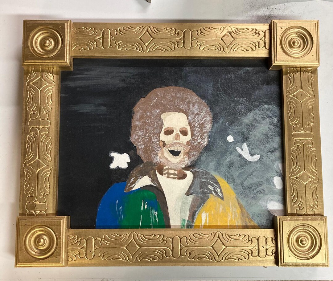 Marv Getting Electrocuted - Painting With Frame - Etsy