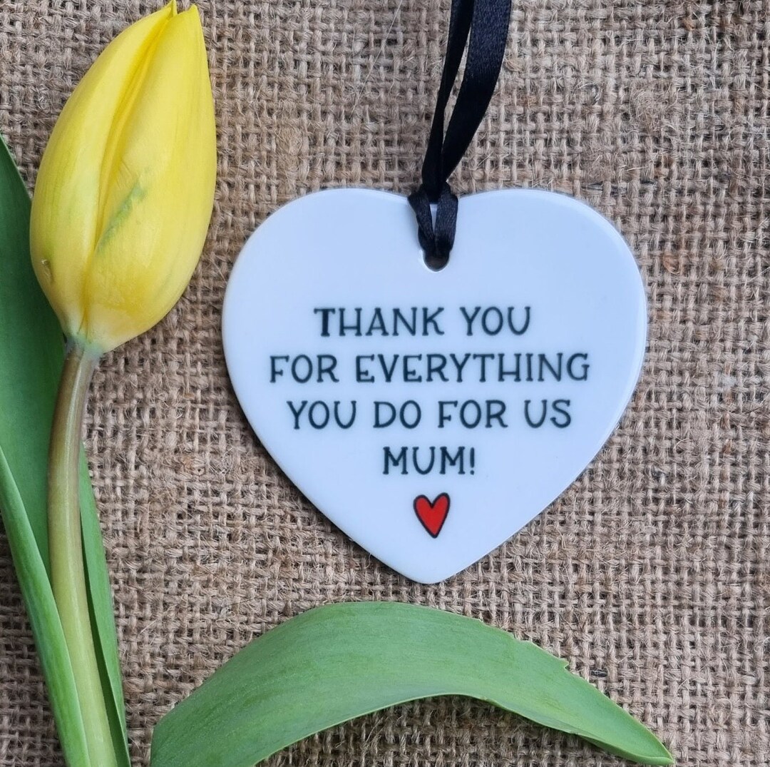 Thank You for Everything You Do Mum, Love You Mum Gift, Thank You Mum ...