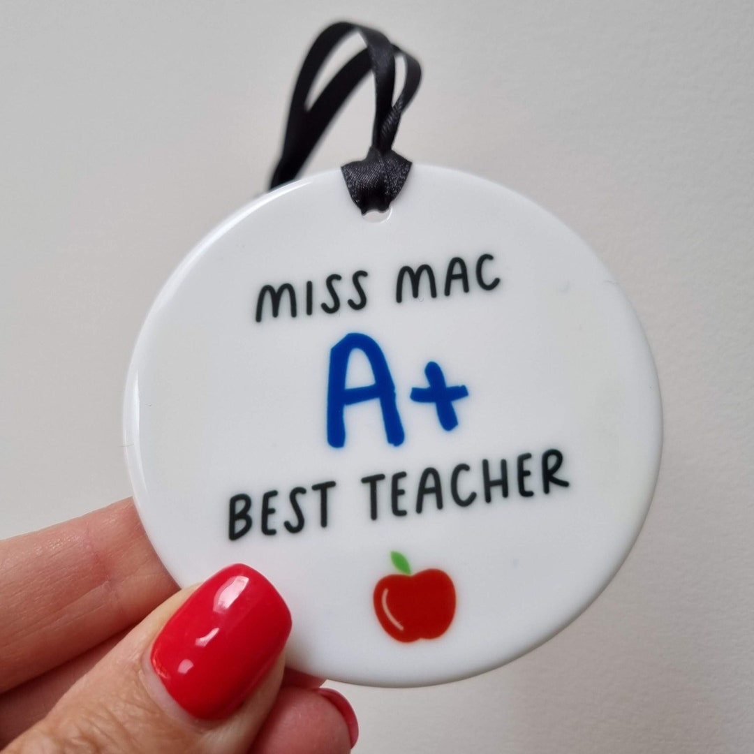 Thank You Teacher, Teacher Gifts, Teacher Appreciation Gifts, End of ...