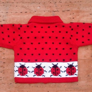 Ladybird Cardigan - Etsy