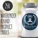 250 Custom Round Product Labels, Custom Labels, Product Labels ...