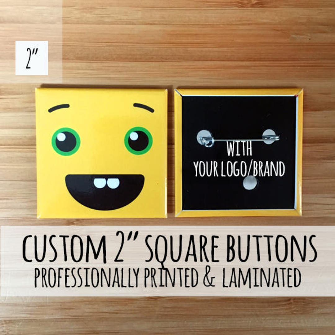 Custom Square Buttons ,square Buttons Custom Buttons, Square Buttons, Personalized Buttons ...