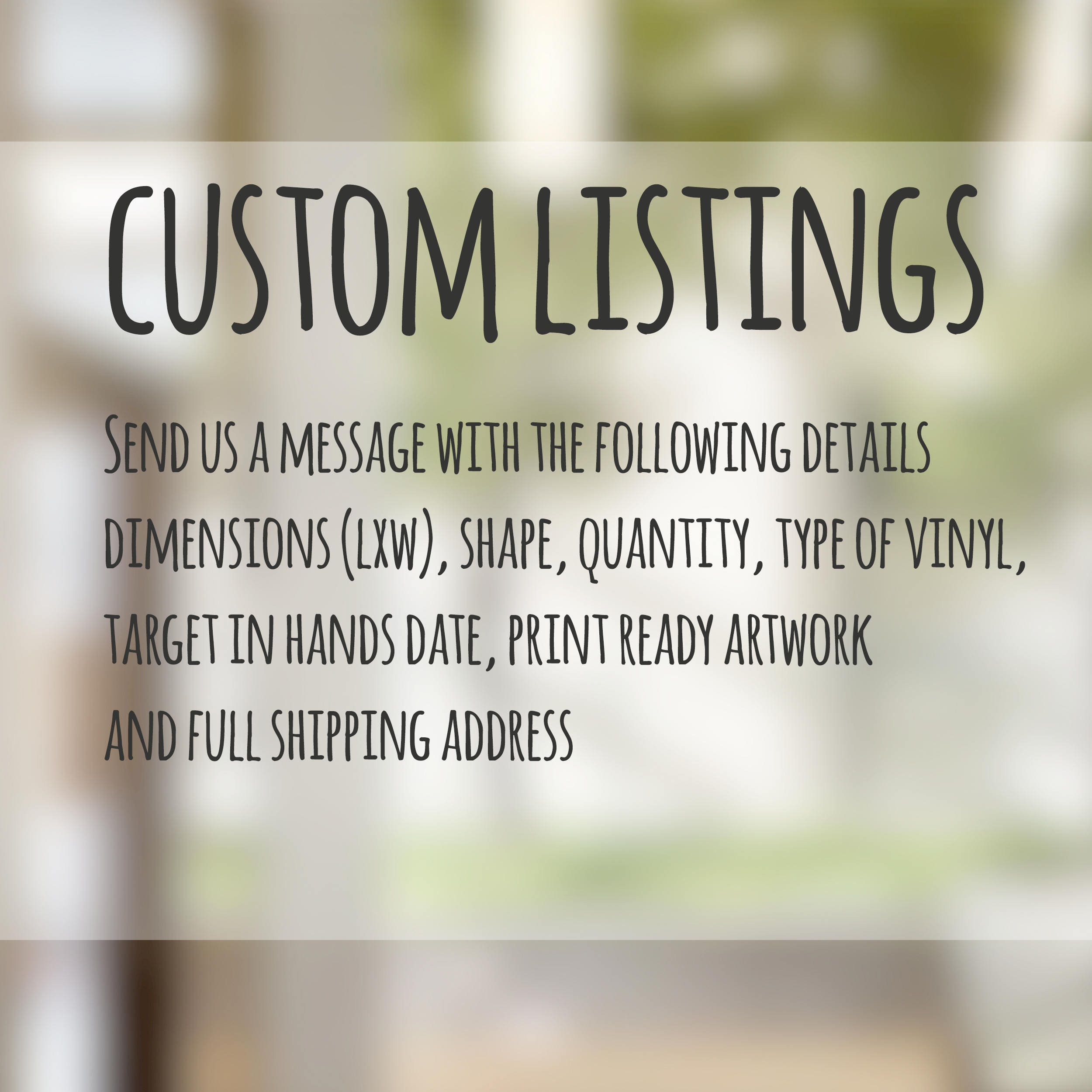 Custom Cut Product Labels 500 Die Cut Vinyl Stickers Cut to | Etsy