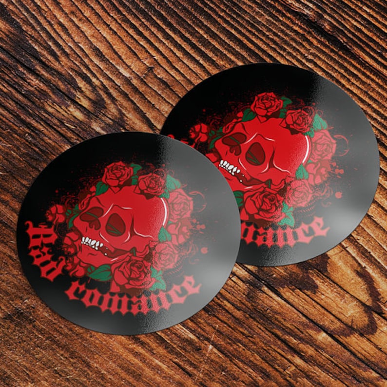 50 Custom Round Vinyl Stickers | Waterproof Logo Decals - Etsy