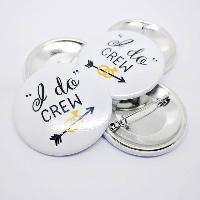 Custom Round Buttons 25 Logo Buttons Pin Back buttons | Etsy