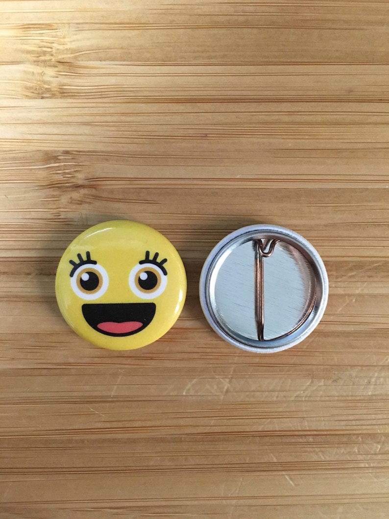 Custom Buttons Round Pin Back Buttons One Inch Round | Etsy