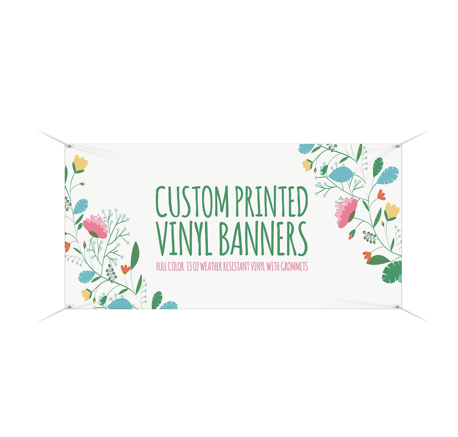 Printed Banner Custom Banner Custom Sign Party Banner | Etsy