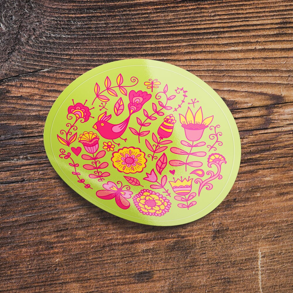 50 Easy Peel Round Full Color Custom Vinyl Stickers Labels - Etsy