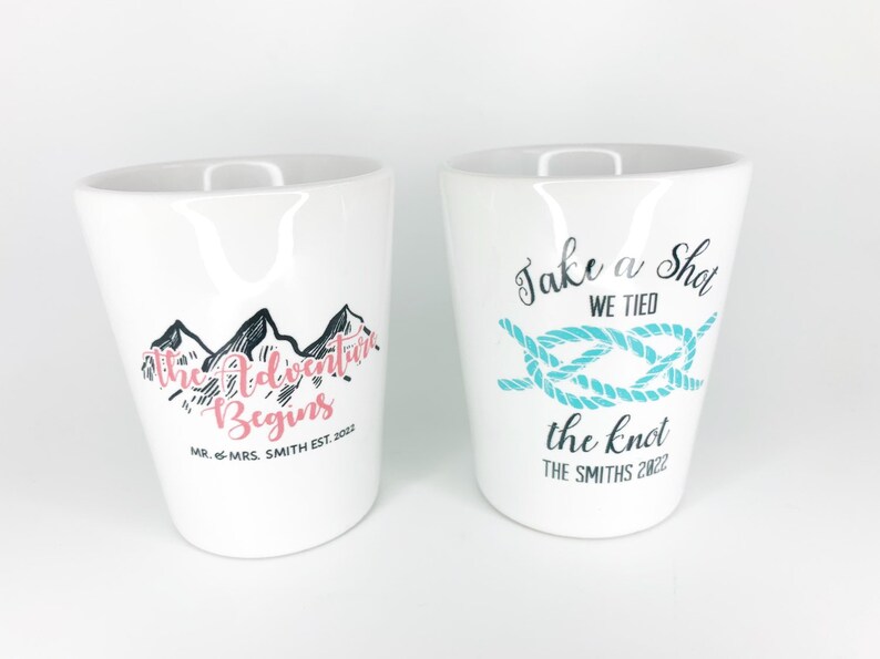 Custom Shot Glass With Your Logophoto Personalized Shot Glass Etsy