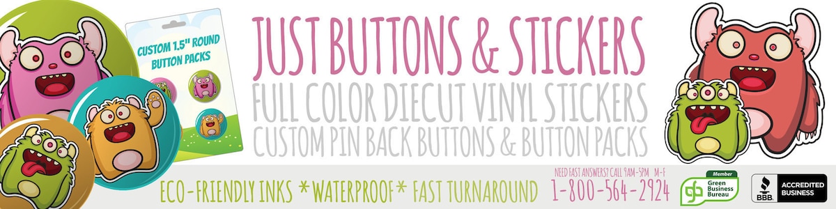 JustStickerButtons - Etsy