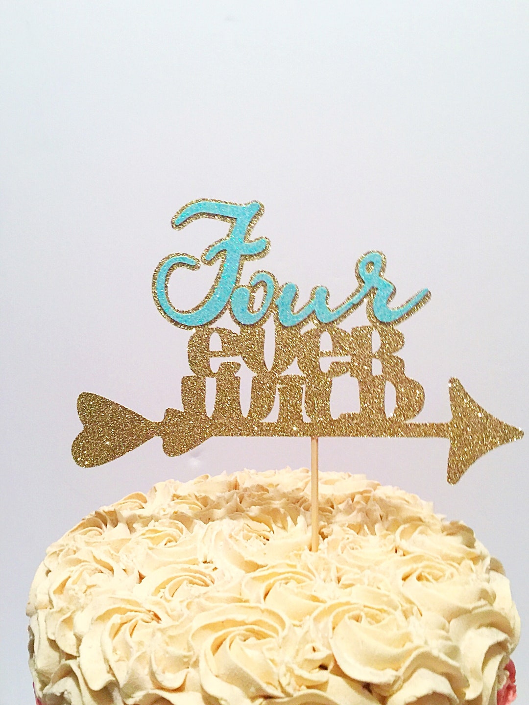 Four Ever Wild Cake Topper, 4 Ever Wild Party Supplies, 4 Ever Wild ...
