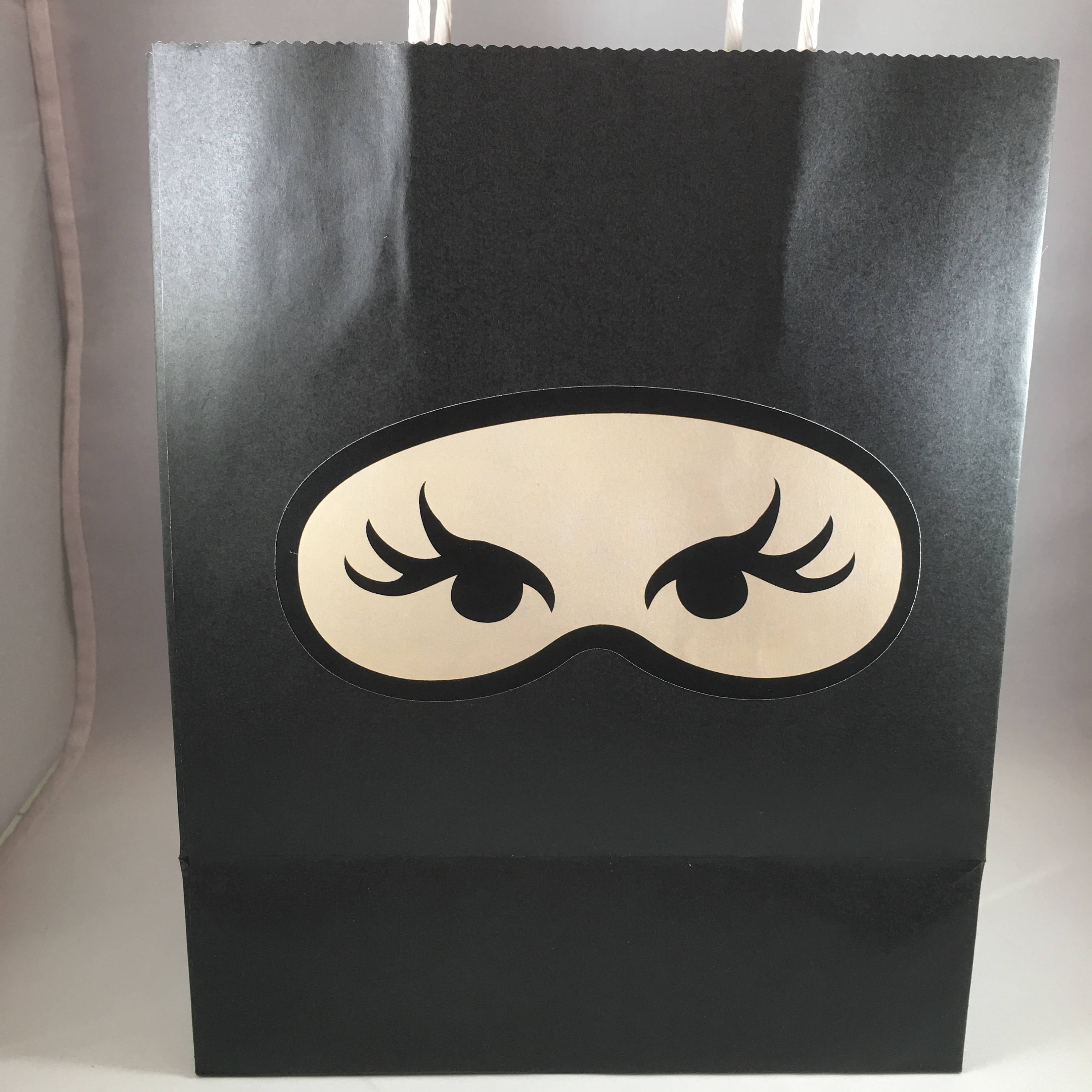 Ninja Gift Bag Stickers Ninja Birthday Party Decorations | Etsy